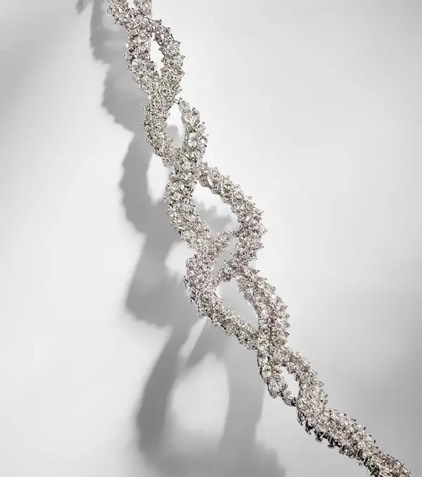 Yeprem 18kt White Gold Diamond Bracelet