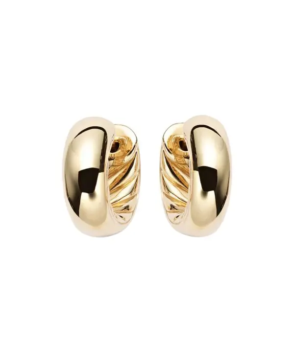 David Yurman Dy Mercer® Micro Hoop Earrings - Gold