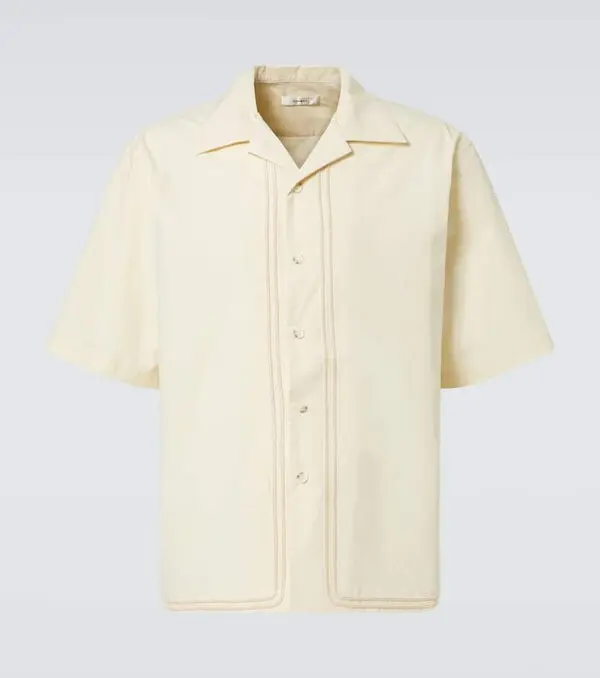 Commas Cotton Bowling Shirt