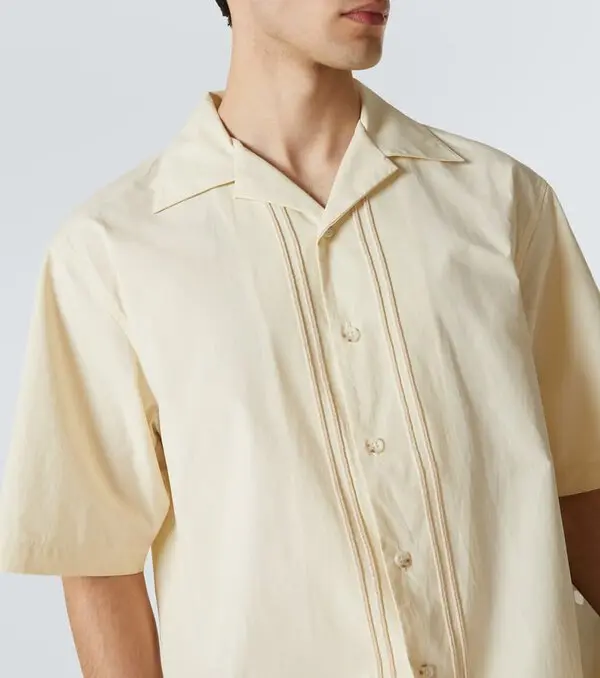 Commas Cotton Bowling Shirt