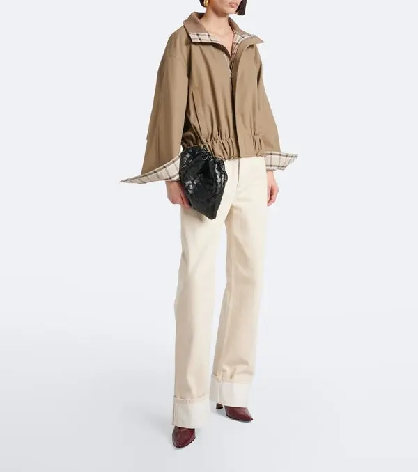 Bottega Veneta Dustbag Intrecciato Leather Clutch - Black