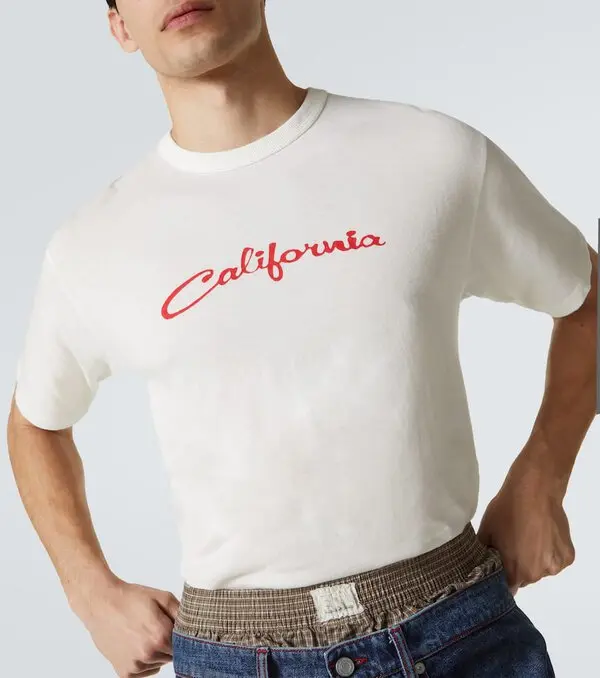 ERL Printed Cotton Jersey T-shirt