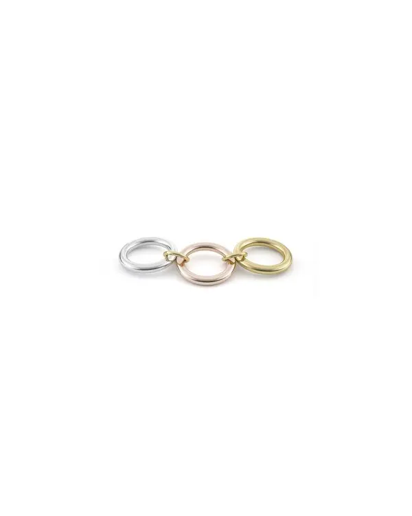 SPINELLI KILCOLLIN 18k Bicolor 3-link Ring
