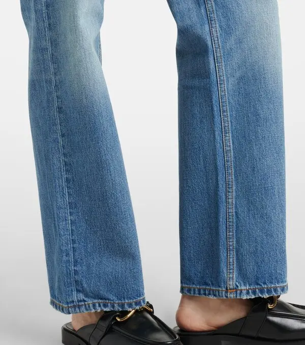 RE/DONE The Standard Mid-rise Straight Leg Jeans