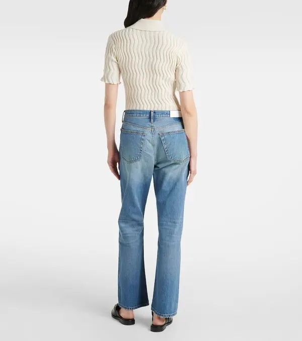 RE/DONE The Standard Mid-rise Straight Leg Jeans