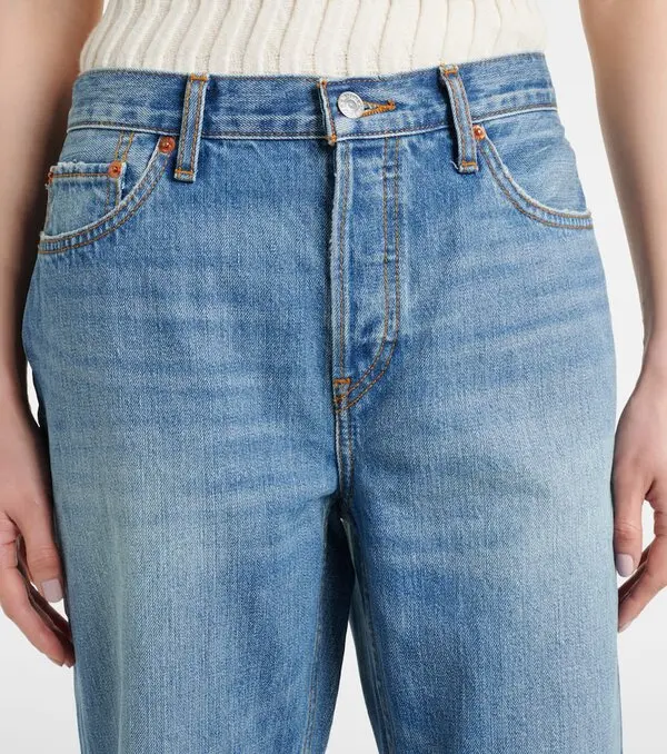 RE/DONE The Standard Mid-rise Straight Leg Jeans