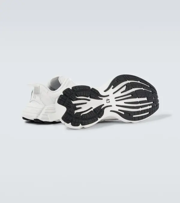 Balenciaga Monday Leather Sneakers