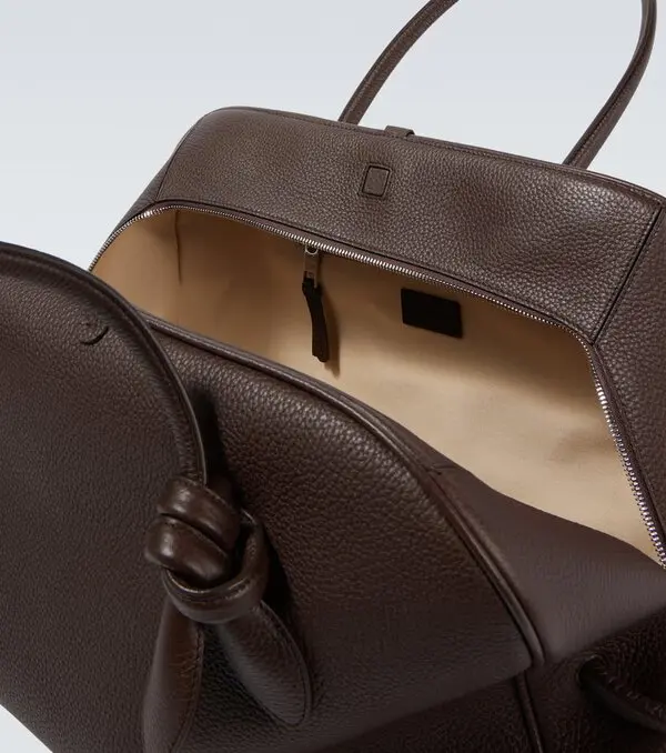 Jacquemus Turismo Large Leather Duffle Bag