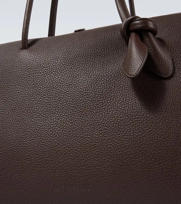Jacquemus Turismo Large Leather Duffle Bag