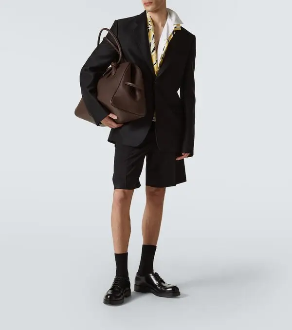 Jacquemus Turismo Large Leather Duffle Bag