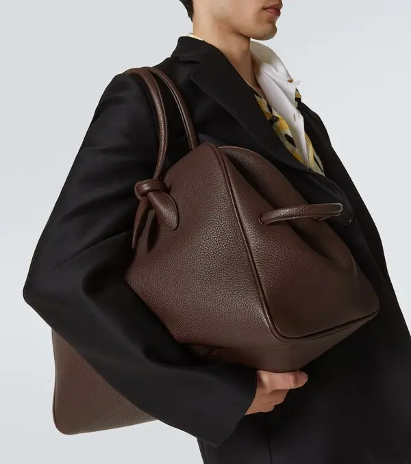 Jacquemus Turismo Large Leather Duffle Bag