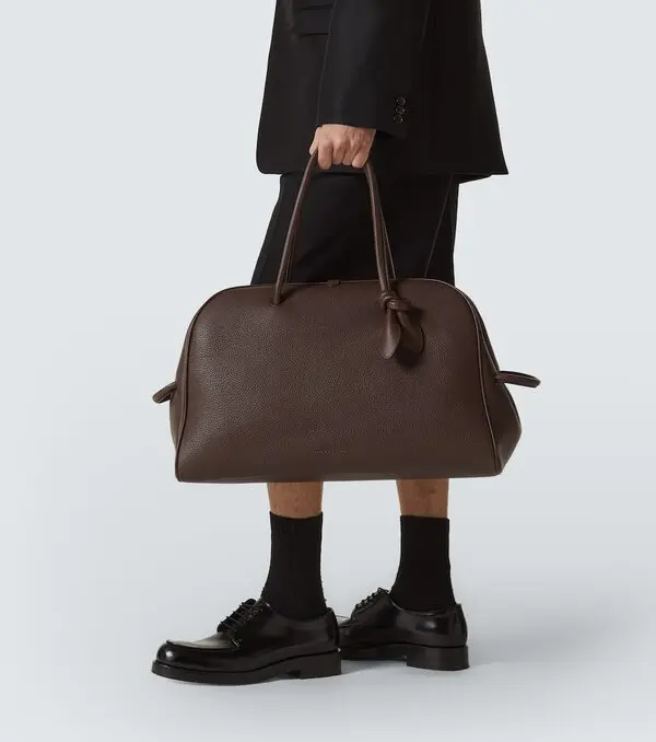 Jacquemus Turismo Large Leather Duffle Bag