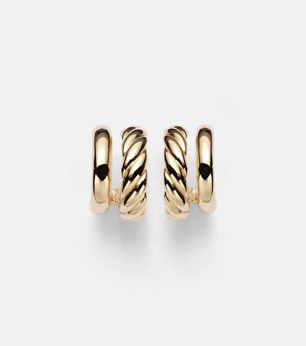 David Yurman Dy Mercer® 18kt Hoop Earrings - Gold