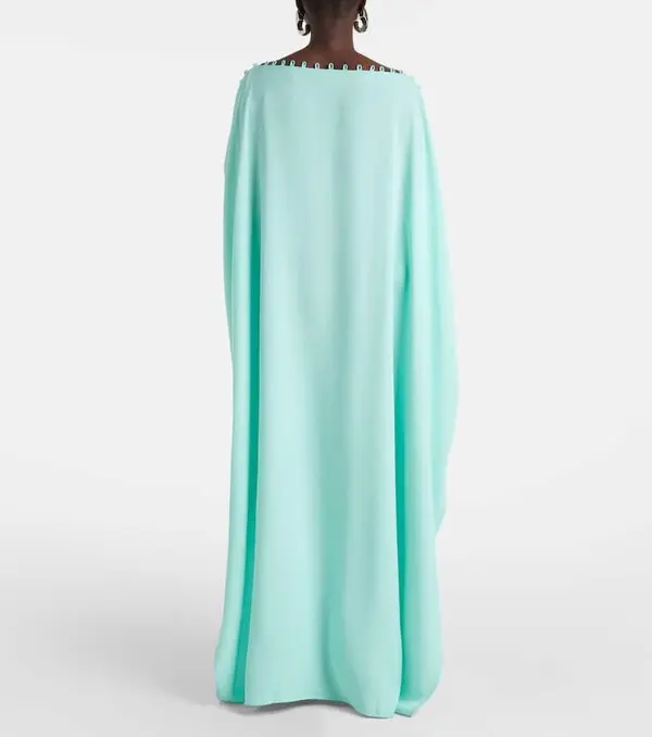 TALLER MARMO Mila Crepe Cady Kaftan