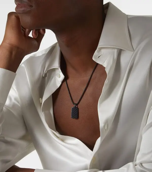 David Yurman Sculpted Cable Pendant