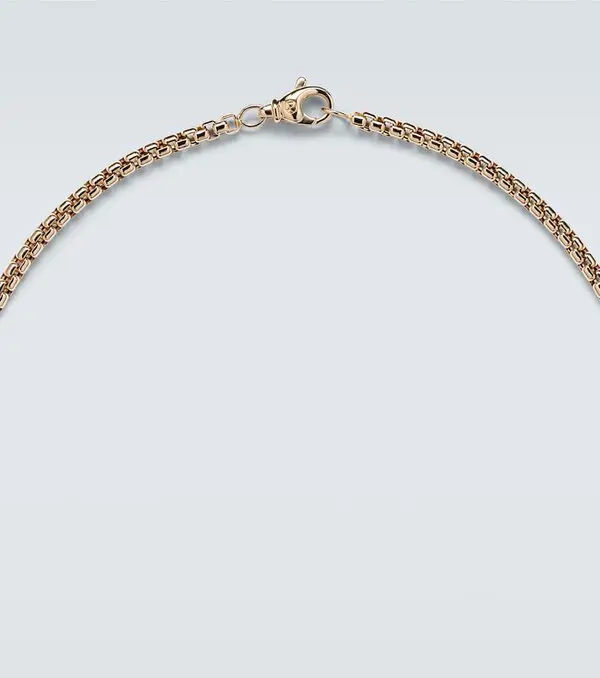 David Yurman 18kt Yellow Box Chain Necklace