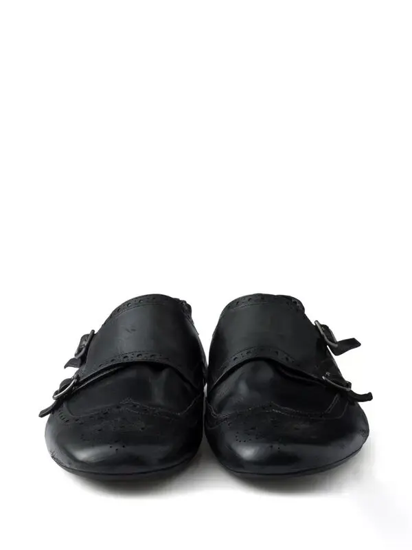 Prada Shuffle Monk Shoes - Black
