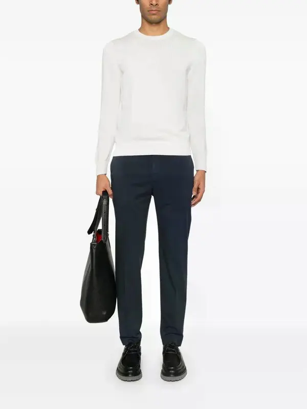 Incotex Tapered-leg Trousers - Blue