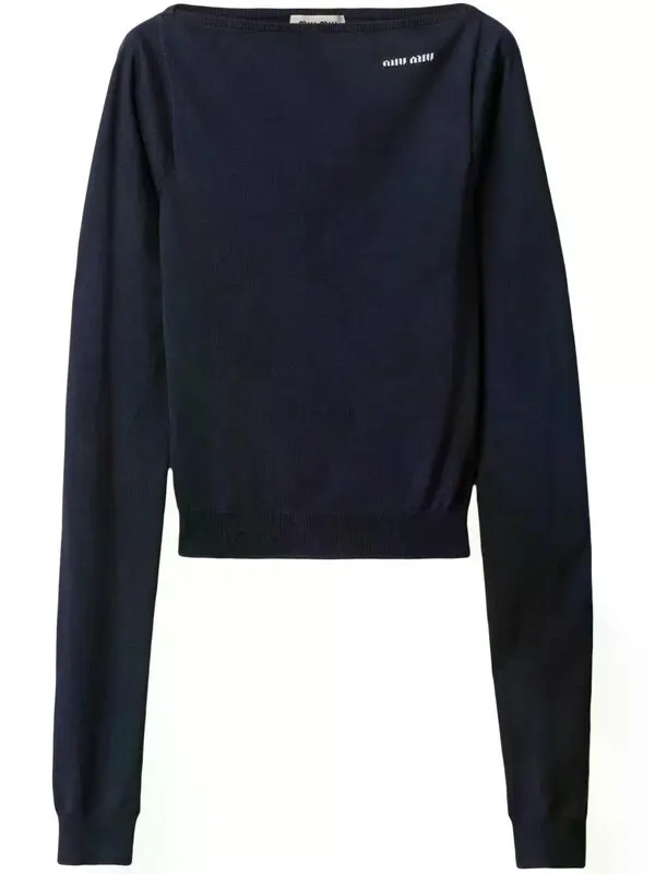 Miu Miu Boat-neck Sweater