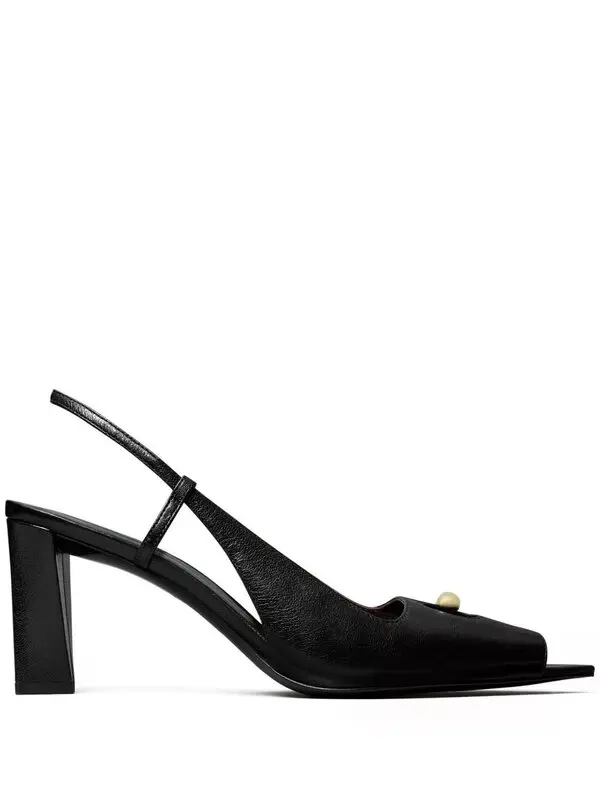 Tory Burch Pierced Leather Pumps