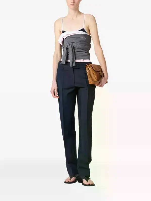 Miu Miu Tailored Trousers - Blue