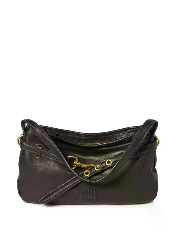 Miu Miu Aventure Shoulder Bag - Black