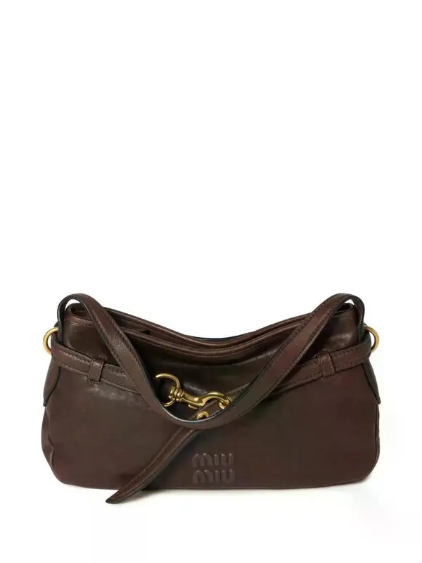 Miu Miu Aventure Shoulder Bag - Brown