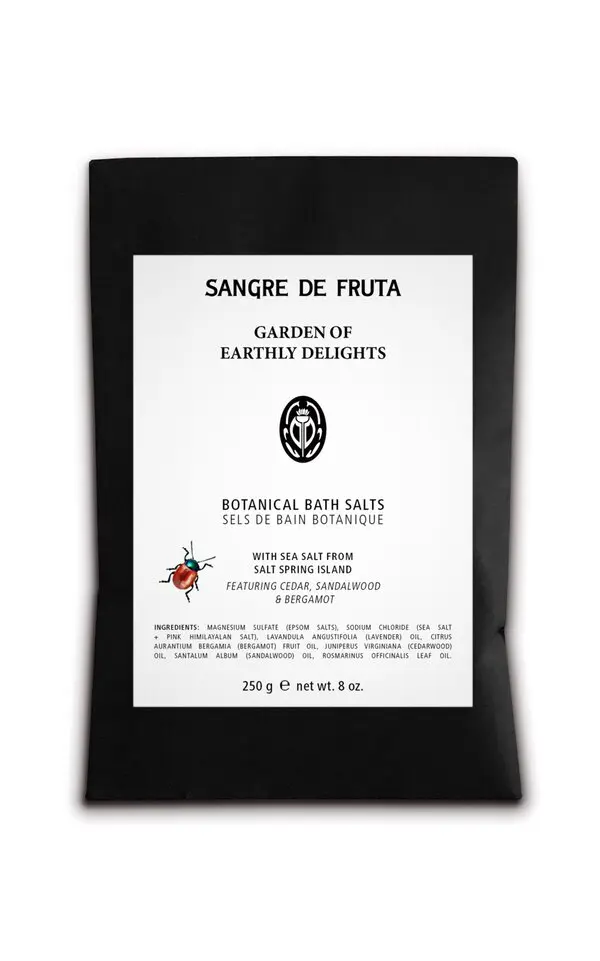 SANGRE DE FRUTA Garden Of Earthly Delights Botanical Bath Salts - N,a