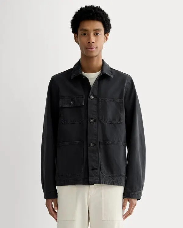 Everlane Denim Utility Jacket - Black