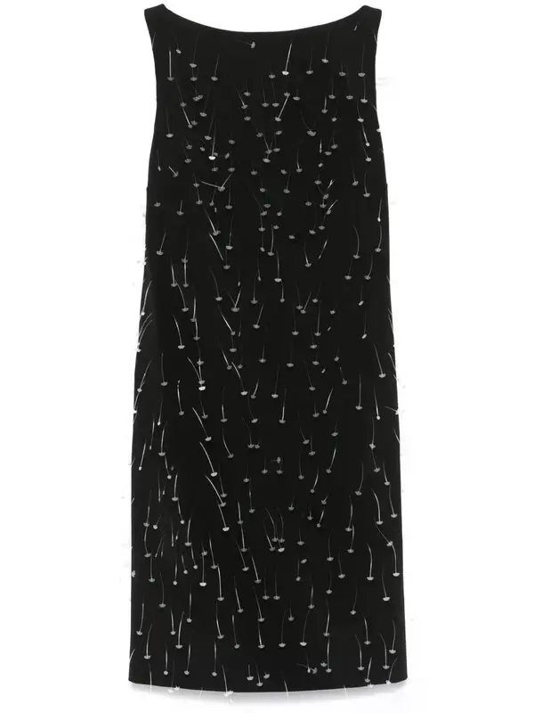 Moschino Tagging-barbs Mini Dress