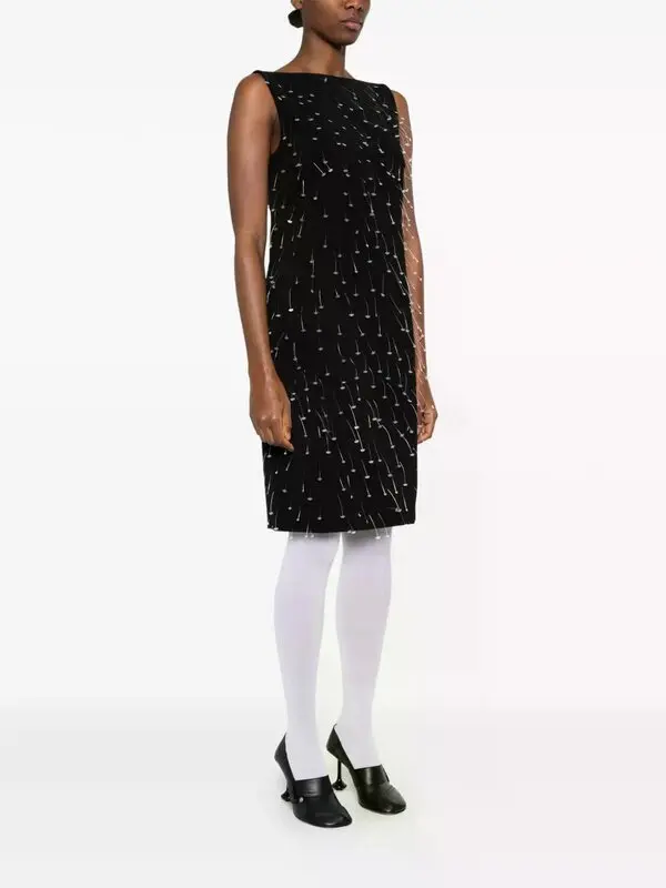 Moschino Tagging-barbs Mini Dress