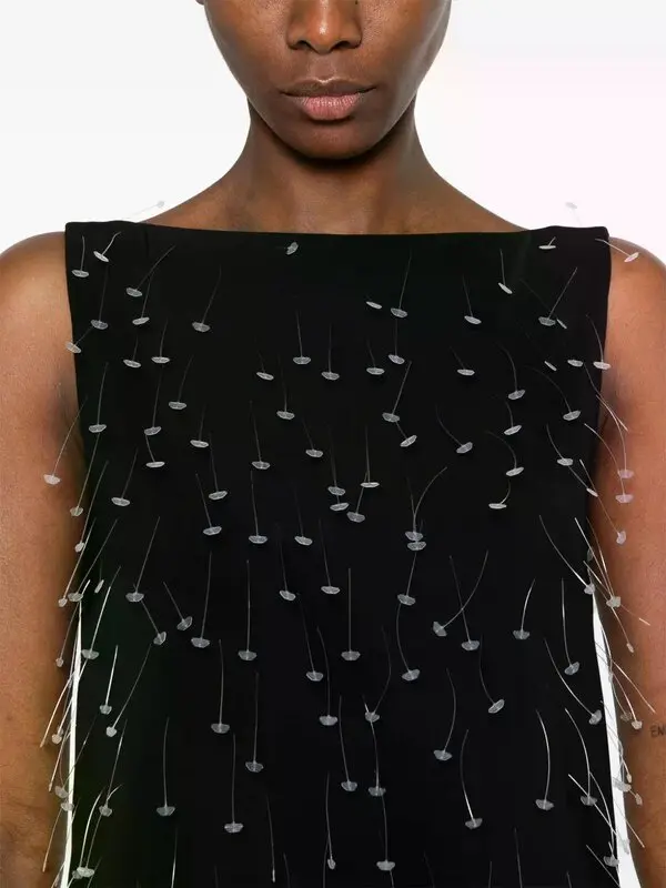 Moschino Tagging-barbs Mini Dress