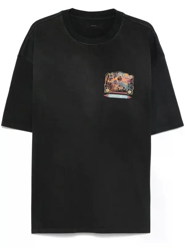 Amiri Graphic-print T-shirt - Black