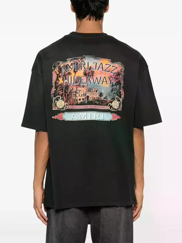 Amiri Graphic-print T-shirt - Black