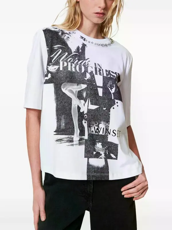 TWINSET Printed T-shirt