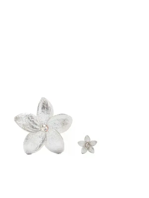 FORTE_FORTE Flower Stud Earrings - Silver