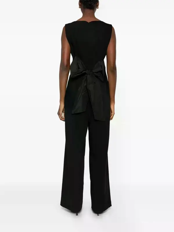 Herno Pussy-bow Jumpsuit