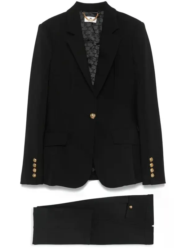 Elisabetta Franchi Single-breasted Crpe Suit