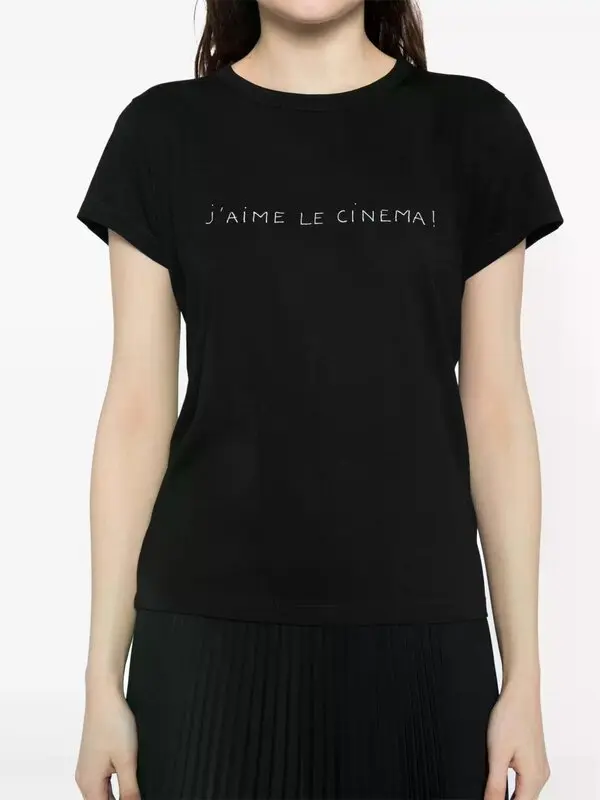 AGNES B. Brando T-shirt - Black