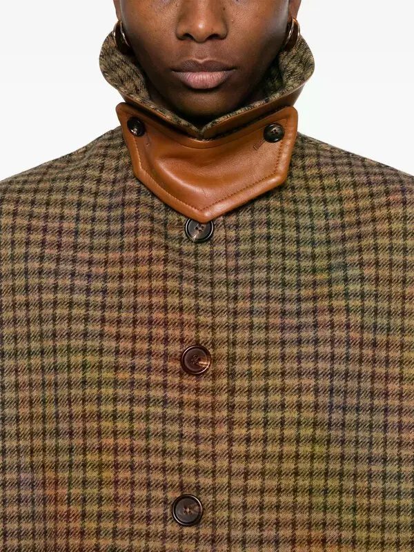 Chloé Checked Coat