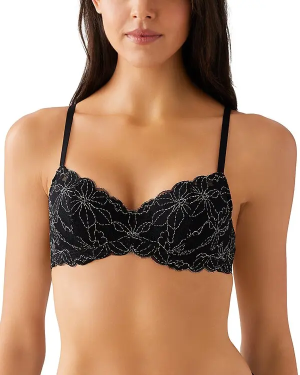 Wacoal B. Tempt'd Feeling Famous Balconette Bra - Night/angel Wing