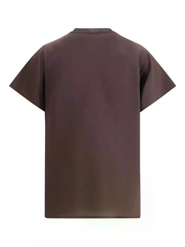P.a.r.o.s.h Crew Neck T-shirt - Brown