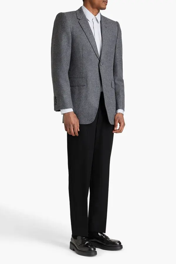 Thom Browne Woolflannel Blazer - Gray