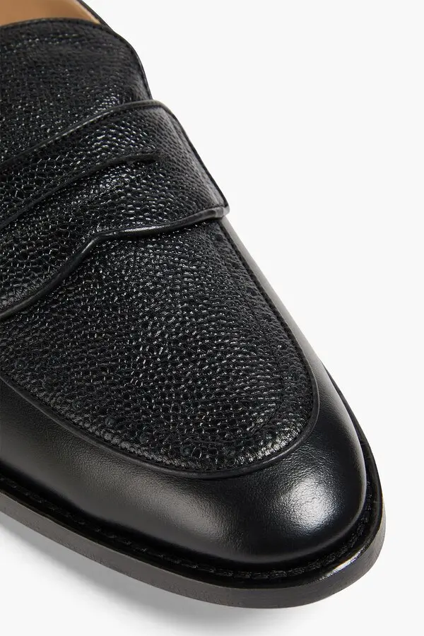 Thom Browne Leather Slippers