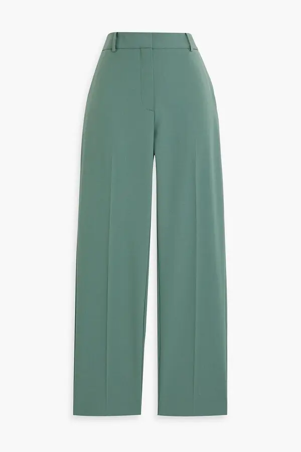 Maje Twill Straight-leg Pants