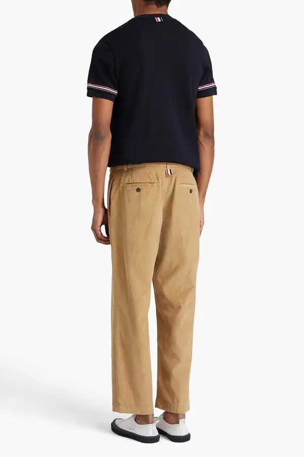 Thom Browne Cotton Corduroy Trousers - Sand