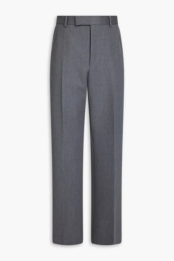 Thom Browne Wool-twill Pants - Gray