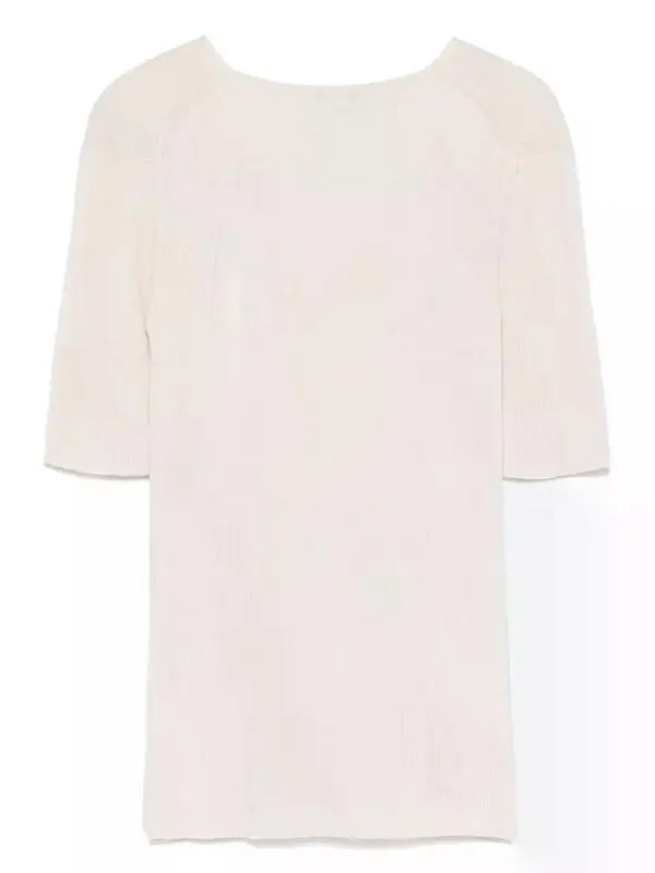 JOSEPH Merino Ribbed T-shirt