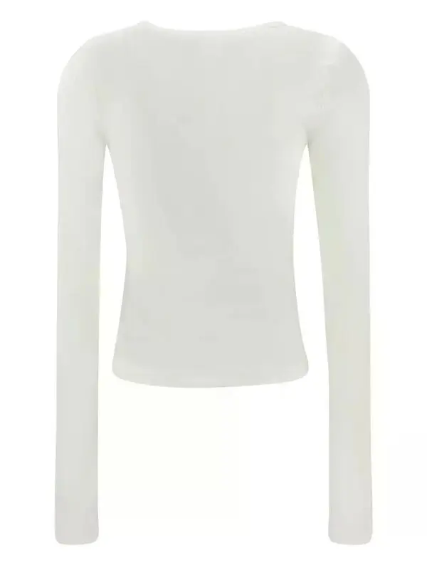 Eterne Fitted Long-sleeve Top