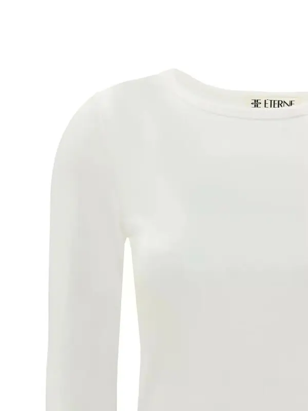 Eterne Fitted Long-sleeve Top